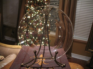 Our First Home: Dollar Tree Painted Glass Plate